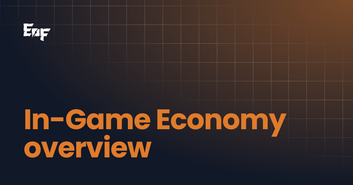 In-Game Economy overview | Engines of Fury Wiki