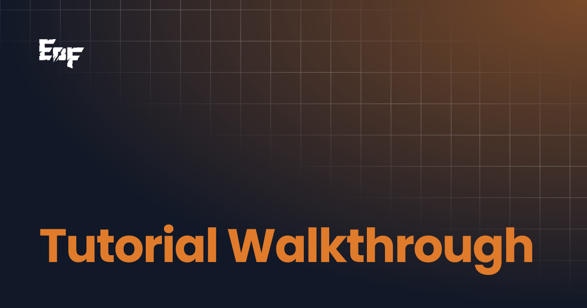 Tutorial Walkthrough | Engines of Fury Wiki